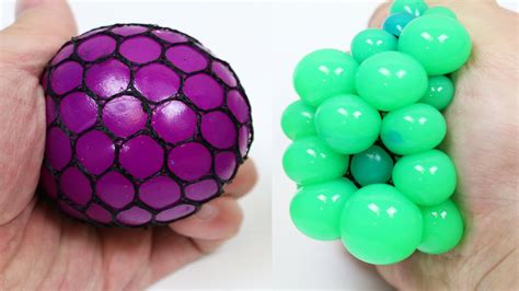 Learn Colors With Fun Mesh Squishy Balls Youtube