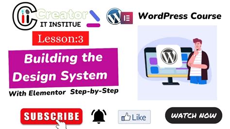 Building The Design System With Elementor Wordpress Course Youtube