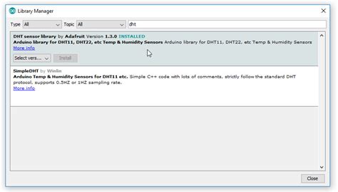 NodeMCU V กบ DHT แสดงอณหภมและความชน