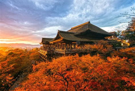 Kiyomizu Dera Tempel I Kyoto Japan Arkivfoto Bild Av Kultur Kyoto 49065956