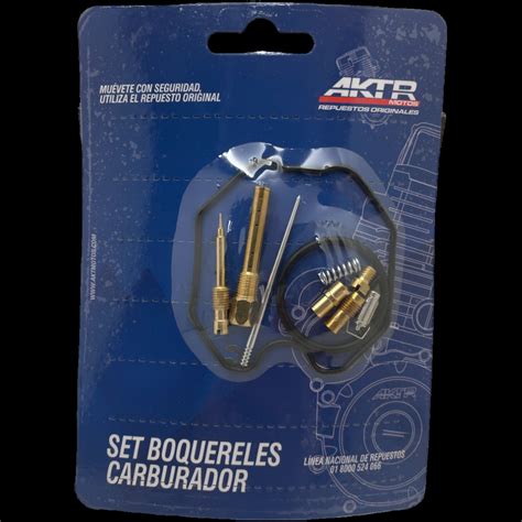 Kit Reparacion Carburador Akt 125ne