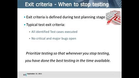 testing exit criteria example at caitlin shaeffer blog