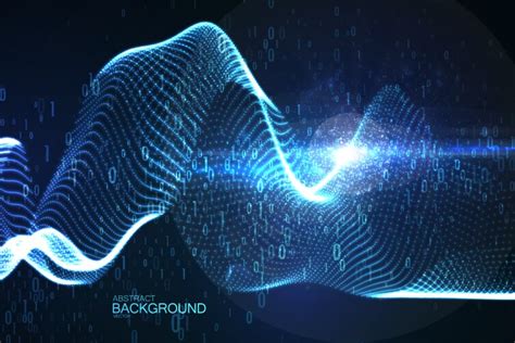 Binary Code Background Royalty Free Vector Image