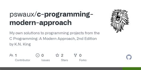 Github Pswaux C Programming Modern Approach My Own Solutions To