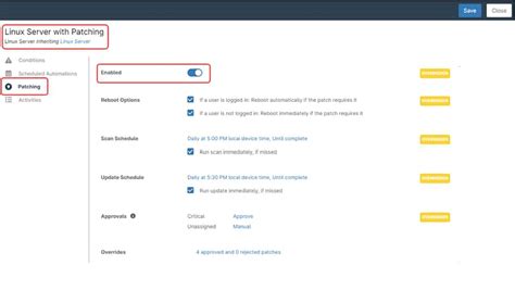 Linux Patching Ninjaone