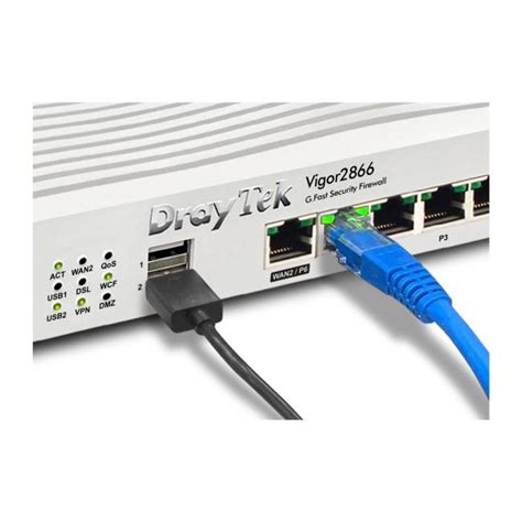Draytek Vigor 2866 Wired Router White