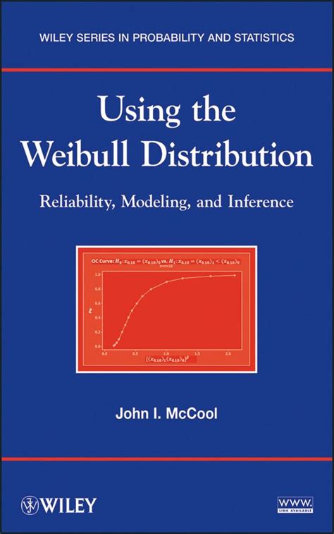 Using The Weibull Distribution 9781118217986 Gangarams