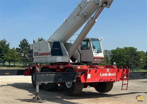 Link Belt RTC Series II Rough Terrain Crane For Sale Hoists Material Handlers