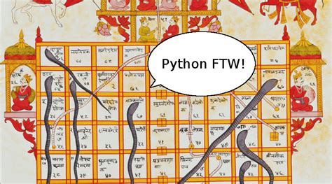 If Python Elif Snakes Else Ladders • The Hello World Program