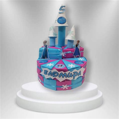 Хартиена торта ЛЕДЕНО КРАЛСТВО Детски център МакКуин