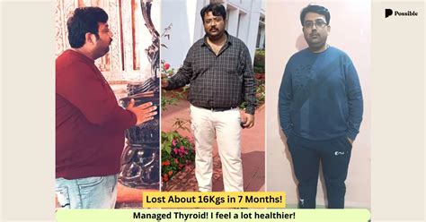 Pankaj Khatri Lost 16 Kg In 7 Months And Managed Thyroid Possible
