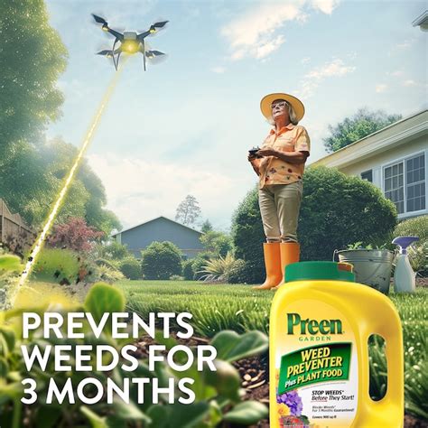 Preen Garden Weed Preventer 13 Lbs 2080 Sq Ft Pre Emergent Herbicide 2463801 At