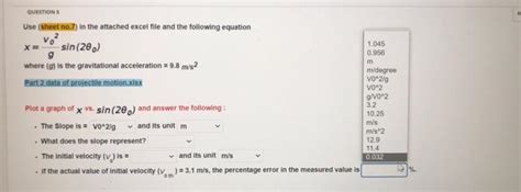 solved use sheet no 7 in the attached excel file and the
