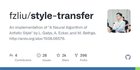 Github Fzliustyle Transfer An Implementation Of A Neural Algorithm