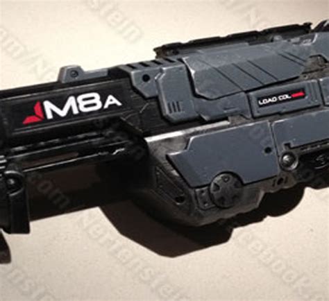Mass Effect Assault Rifle Nerf Praxis Mod The M8a Board Game Gran Nerfenstein Girlygamer
