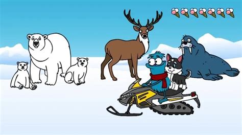 Развивающий мультик Чуча Весёлкин на Северном полюсе Мультики для