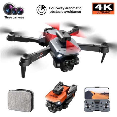 K6 Max 4k Camera Obstacle Avoidance Foldable 360 Flip Headless Mode