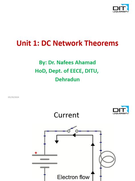 Unit 1 Dc Network Theorems Pdf Electrical Resistance And Conductance Electrical Network