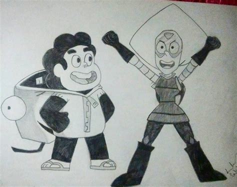 Steven And Peridot As Gir And Invader Zim By Savanta On Deviantart