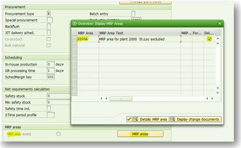 Mass MRP Area Assignment In Material Master SAP S SAP Community