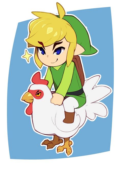 Combos And Doodles Cucco Link Toon Link Nintendo The Legend Of Zelda The Legend Of Zelda