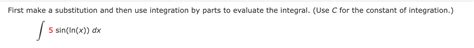 solved first make a substitution and then use integration by