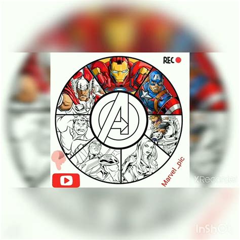 The Best Marvel Painting Picture بهترین نقاشی عکس مارول Youtube