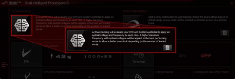ASUS AI Overclocking