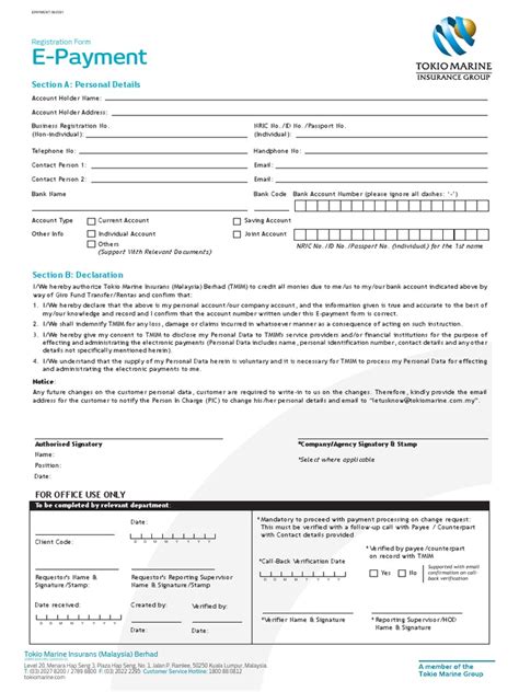 Title Streamlining Payments Tokio Marine Insurans Implements An E