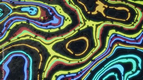 3d Objects Form Sci Fi Composition On Surface 3d Pattern Hi Tech Pattern On Plane Surface Neon 3d Objects Form Sci Fi Composition On Surface 3d Pattern Hi Tech Pattern On Plane Surface Neon