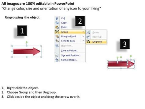 Arrows Pointing Right Illustrating Concepts Make Business Plan PowerPoint Slides