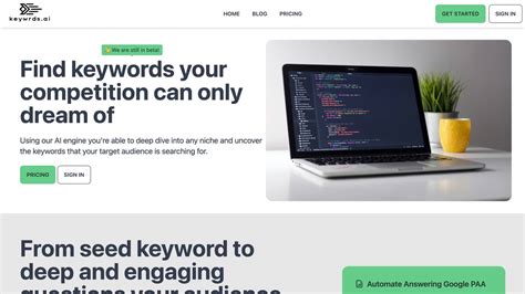 Keywrds Ai Features Alternatives Faq And More Toolerific
