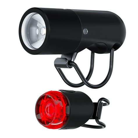 Knog Plugger Lights Twin Pack Black Black 350 10 Lumens Bike Closet