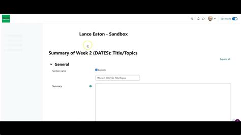 How To Hide And Show Items And Sections In Moodle YouTube