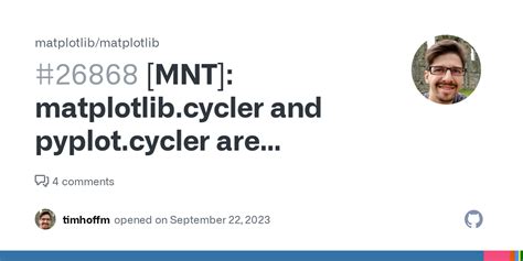 MNT Matplotlib Cycler And Pyplot Cycler Are Different Functions