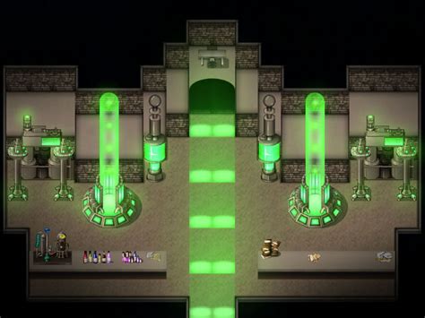 KR Mad Science Lab Tileset For RPGs By Kokoro Reflections