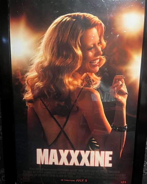 Maxxxine Poster In Theaters July 5 Rleaksandrumors
