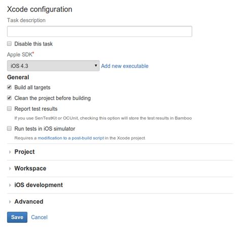 Xcode Bamboo Server 72 Atlassian Documentation