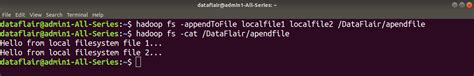 12 Frequently Used Hadoop HDFS Commands With Examples Usage DataFlair
