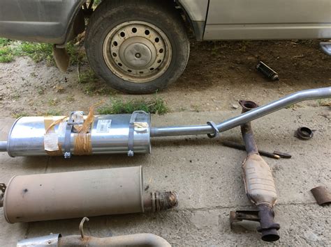 Заменил глушитель — ГАЗ Соболь, 2,4 л, 2009 года | своими руками | DRIVE2