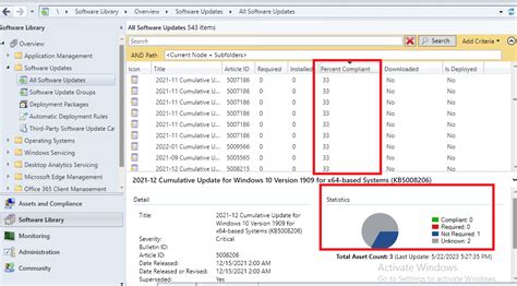 sccm summarization not updating microsoft qanda