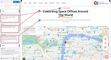 Map Section Setup Desert Themes