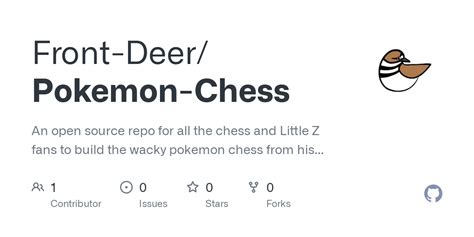 Github Front Deerpokemon Chess An Open Source Repo For All The
