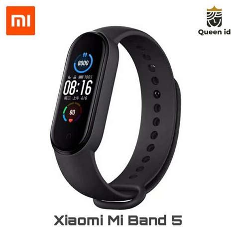 Jual Xiaomi Mi Band Smartband Amoled Miband Smartwatch Original Di Seller Queen Id Dadap