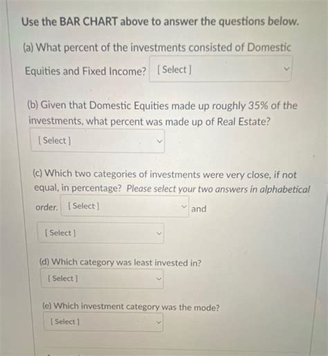 Bar Chart Pie Chartuse The Bar Chart Above To Answer