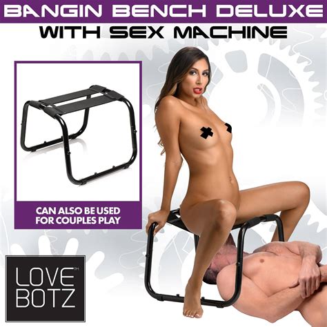 Deluxe Bangin Bench With Sex Machine The BDSM Toy Shop