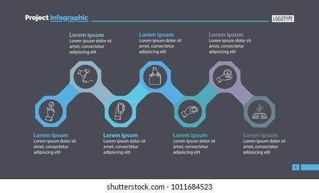 Octagon Infographic Diagram Slide Template Stock Vector Royalty Free 1011684523 Shutterstock