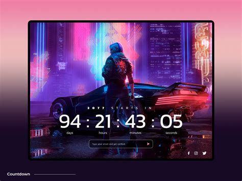 Countdown Timer Ux Ui By Sebastián Sarria On Dribbble