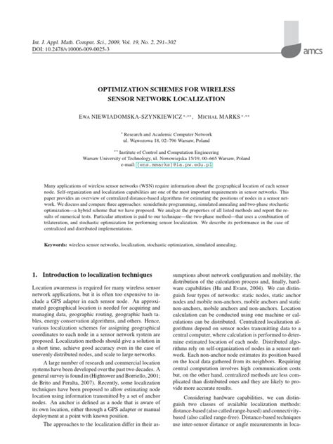 Pdf Optimization Schemes For Wireless Dokumen Tips