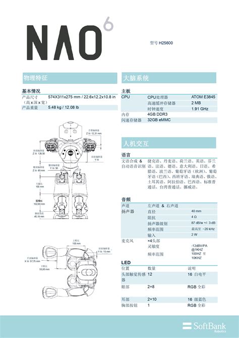 nao人形机器人 朝元时代